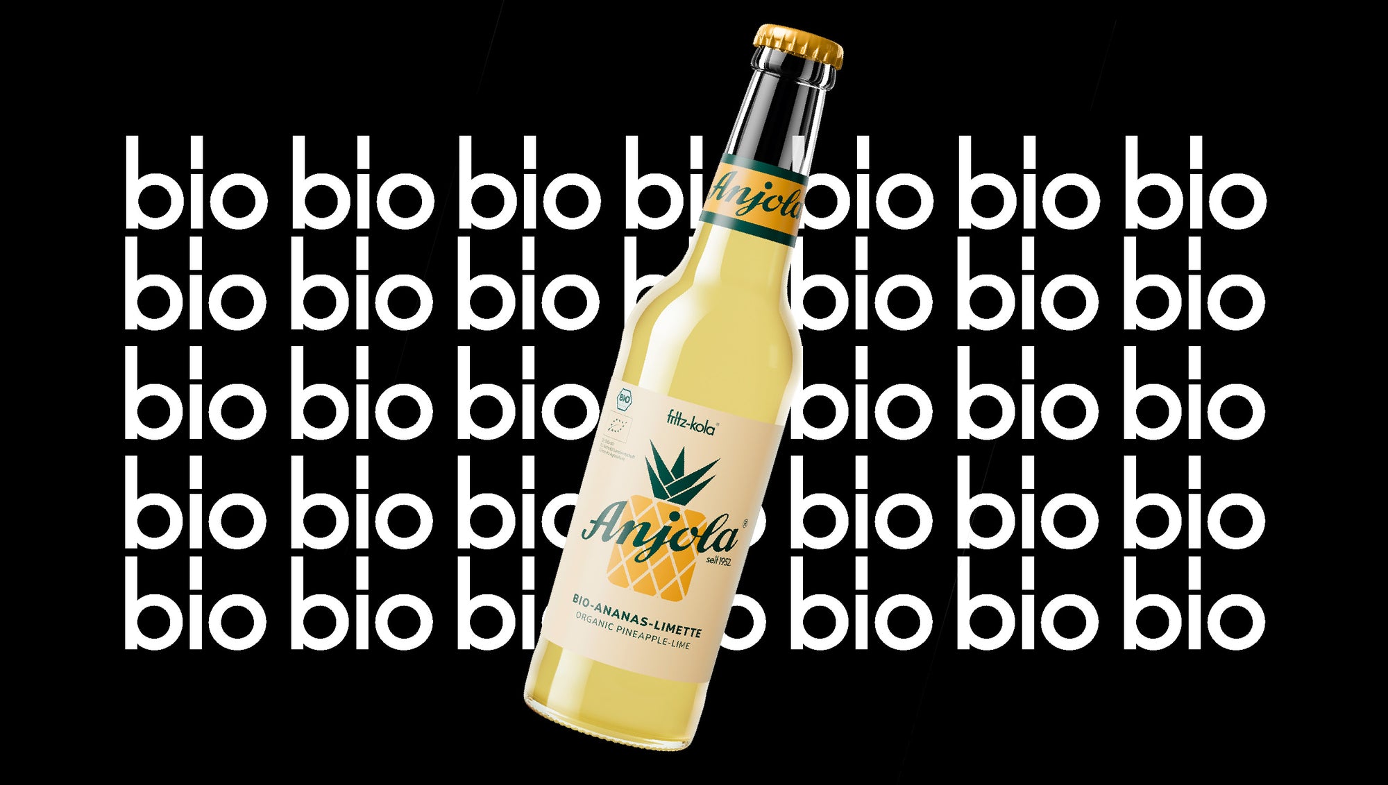 anjola bio-limonade ananas & limette 0,33 l